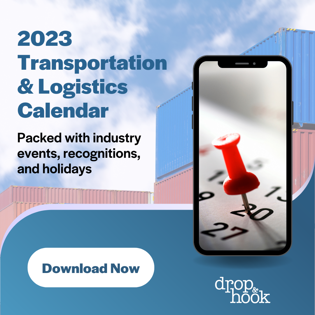 2023 Transportation and Logistics Marketing Calendar